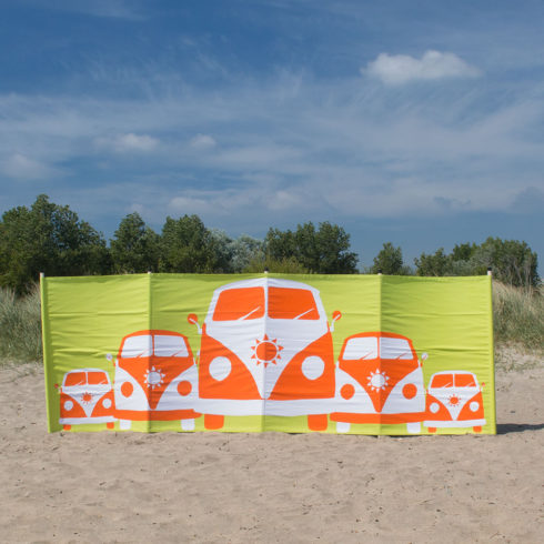 Camper Van Yellow Windbreak | Cotton Canvas | South Westerly